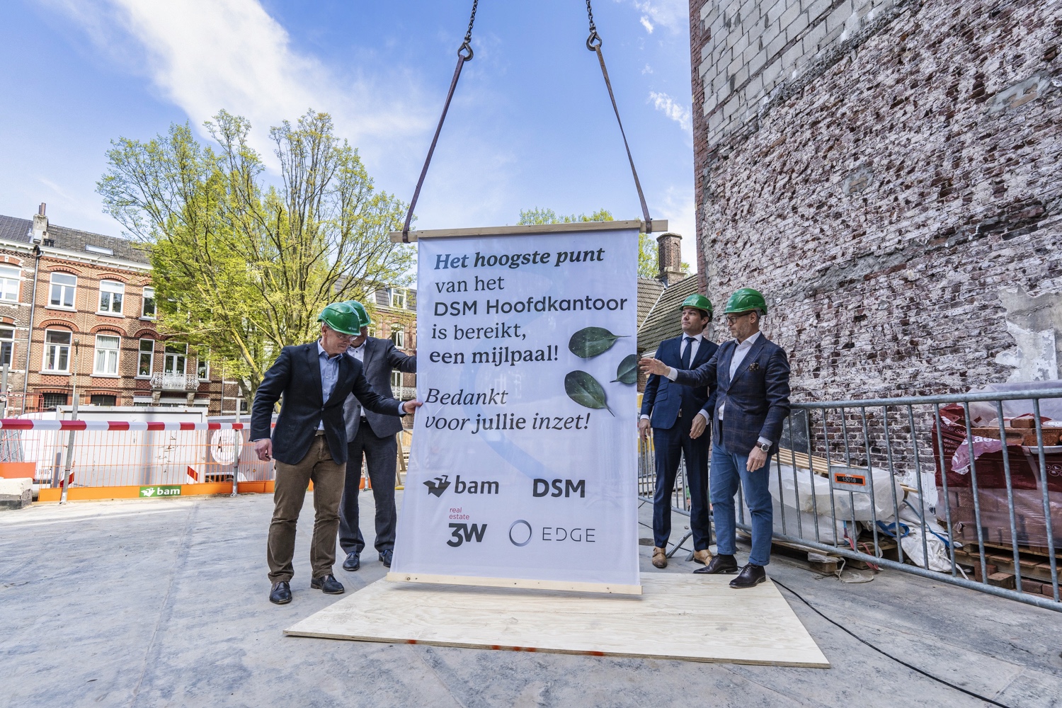 Celebration highest point DSM Headquarters » Broekbakema